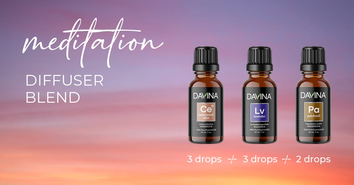 Meditation Essential Oil Diffuser Blend - Davina Wellness